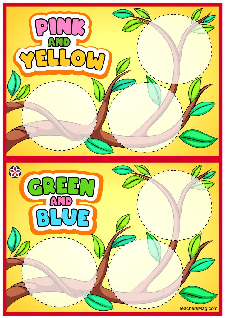 Printable Butterfly Color Matching Activity-2. TeachersMag.com