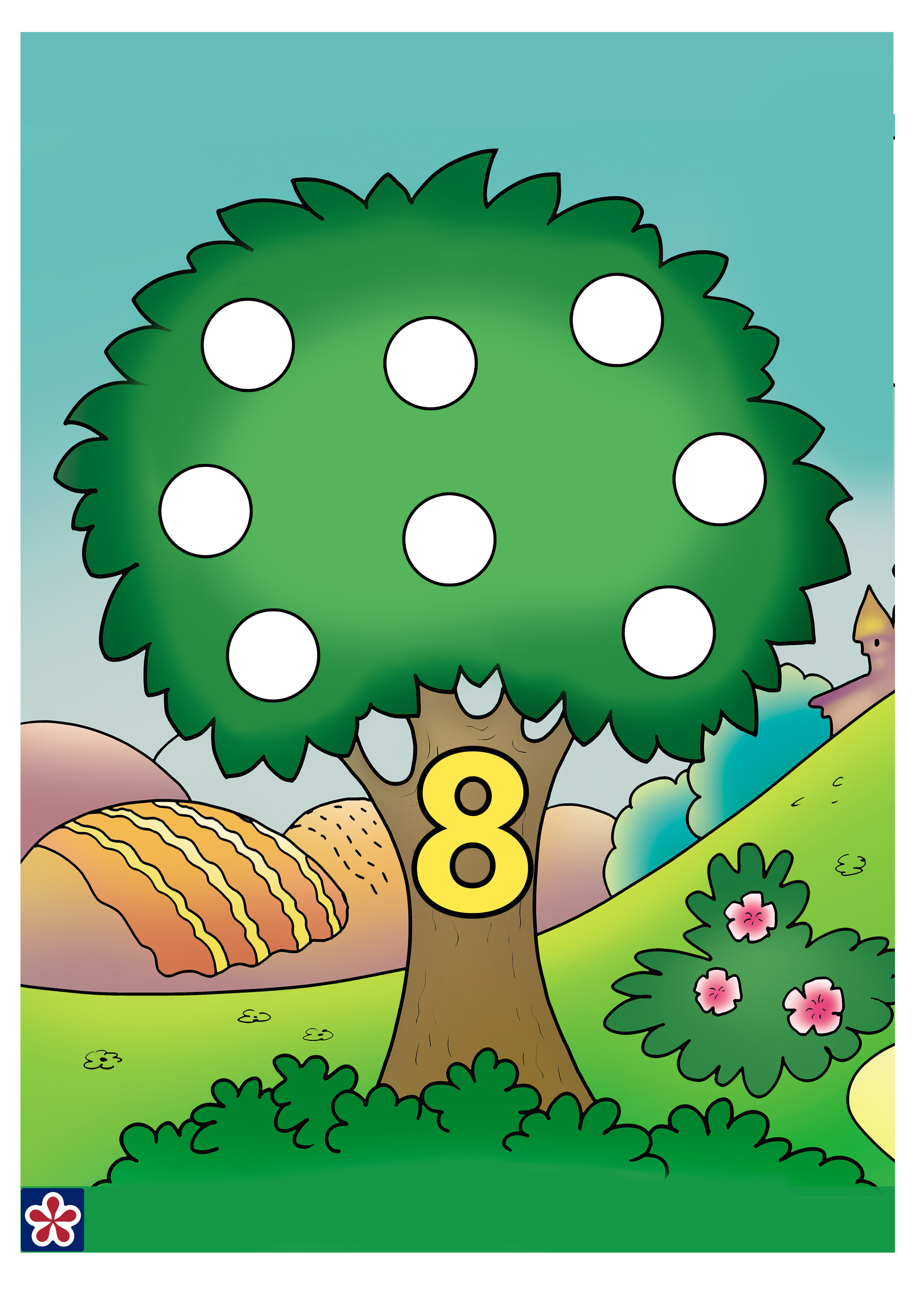 Printable Tree Leaves Tracing Activity Sheets for Kids. TeachersMag.com