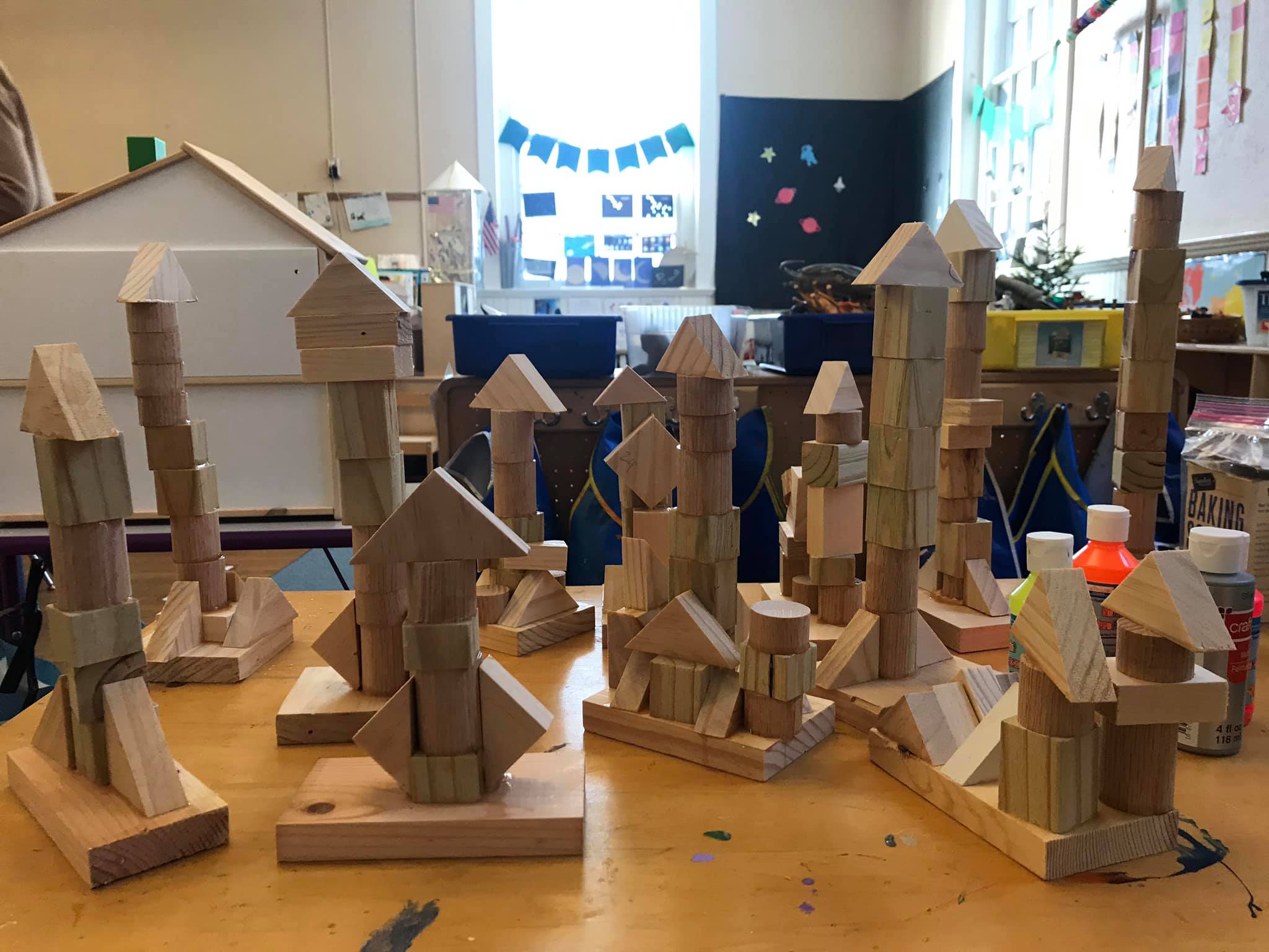 Scrap Wood Painting and Decorating Activity for Preschoolers ...