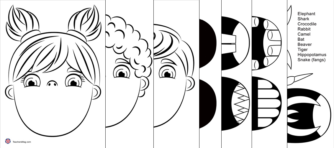 Printable Animal Teeth Activity for Young Children | TeachersMag.com