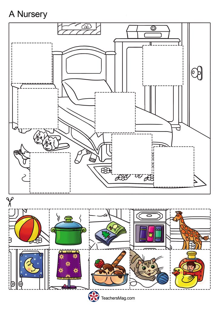 Free Printable Image Search and Placement Activity for Young Students-2 ...