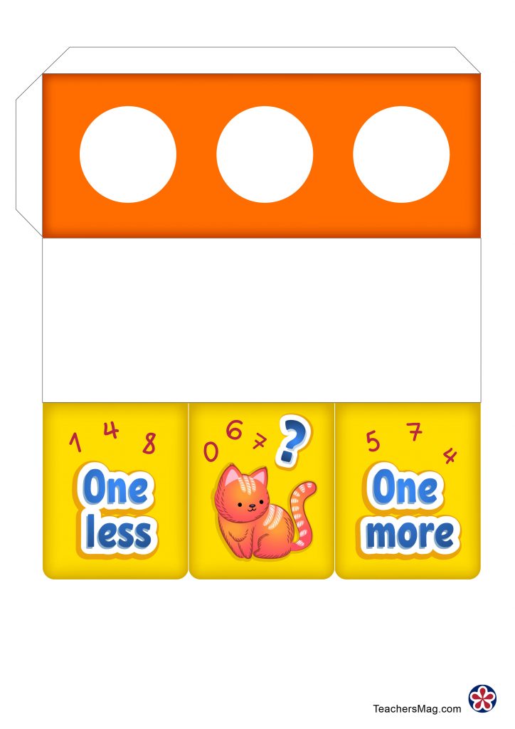 Number Neighbors Printable Counting Activity for Kids-2. TeachersMag.com