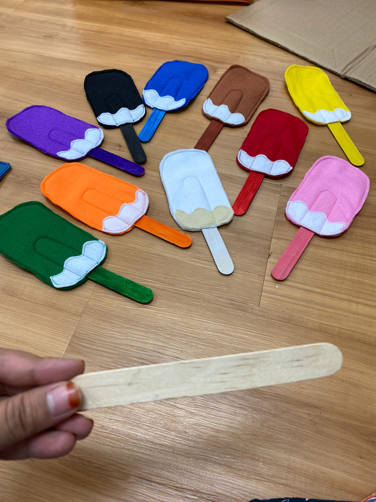 Felt Popsicle Craft for Kids. TeachersMag.com