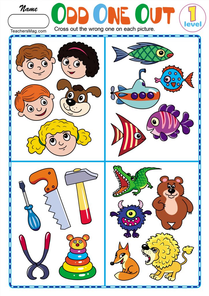Kindergarten-Level Worksheets to Use for Distance Learning-2 ...